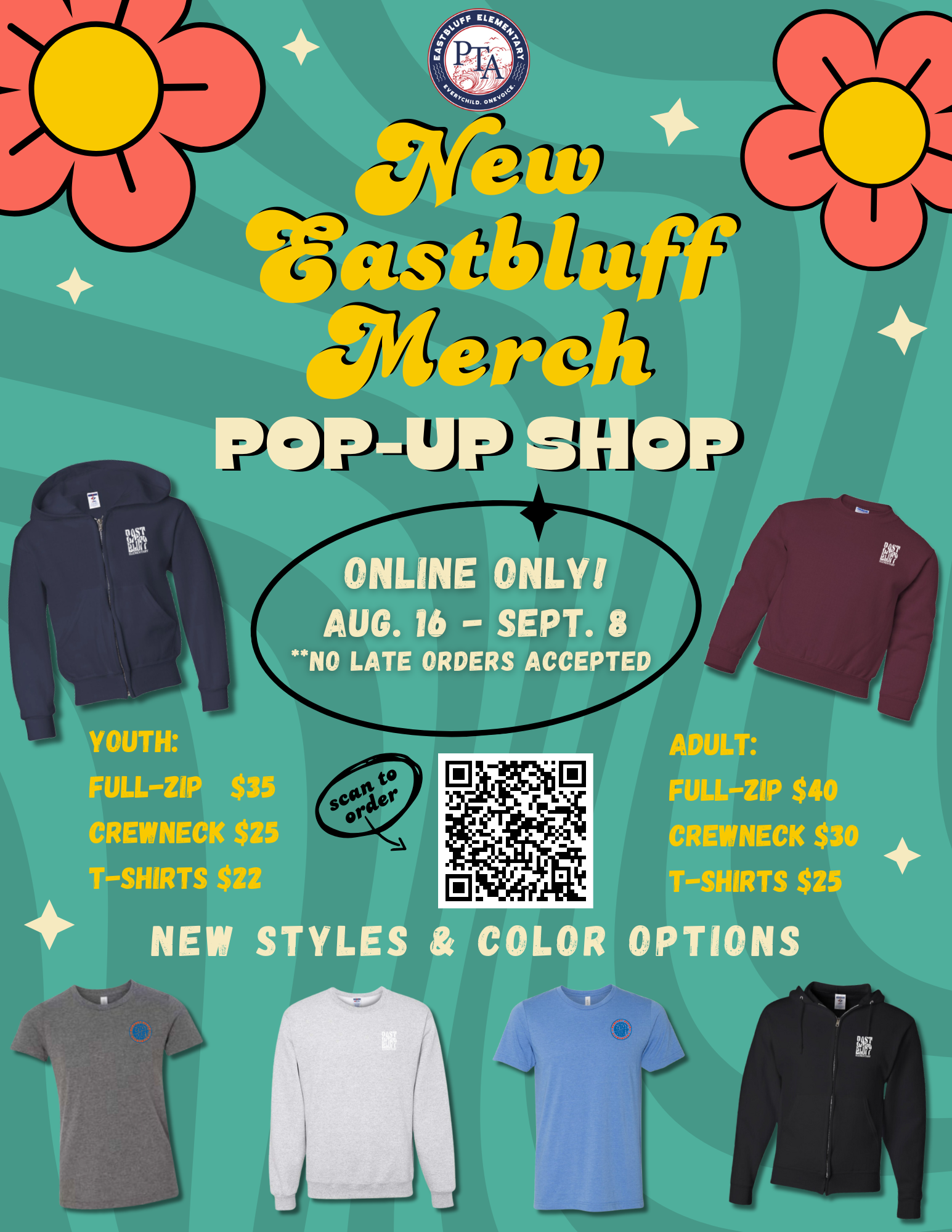 New Merch Pop-Up Shop – EASTBLUFF ELEMENTARY PTA