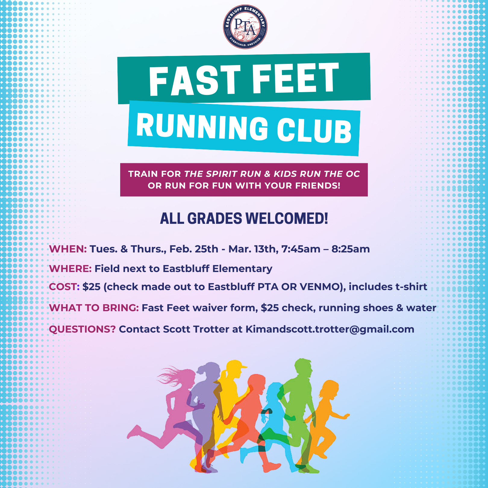 Fast Feet – EASTBLUFF ELEMENTARY PTA