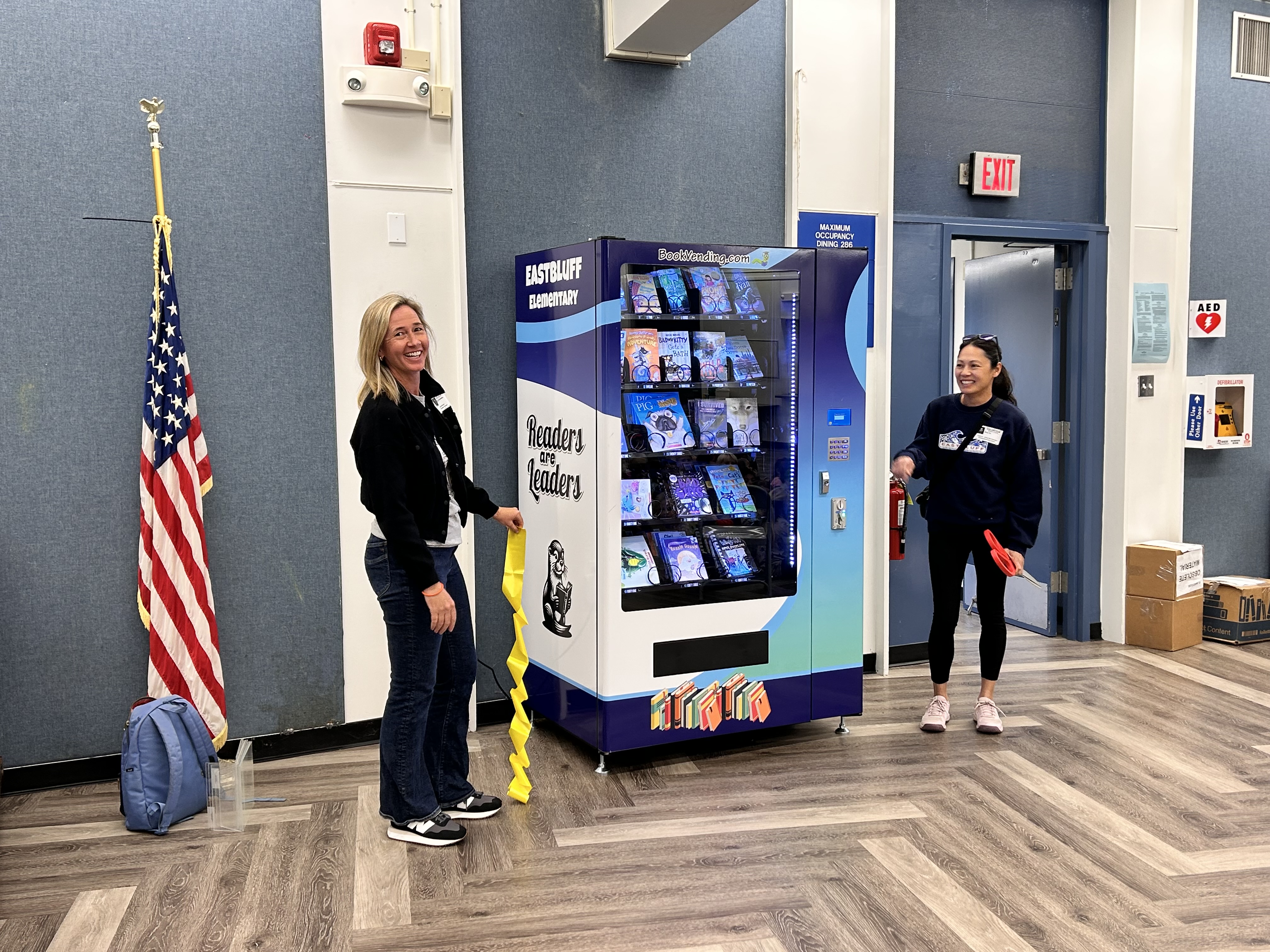 Check Out Our New Book Vending Machine! – EASTBLUFF ELEMENTARY PTA