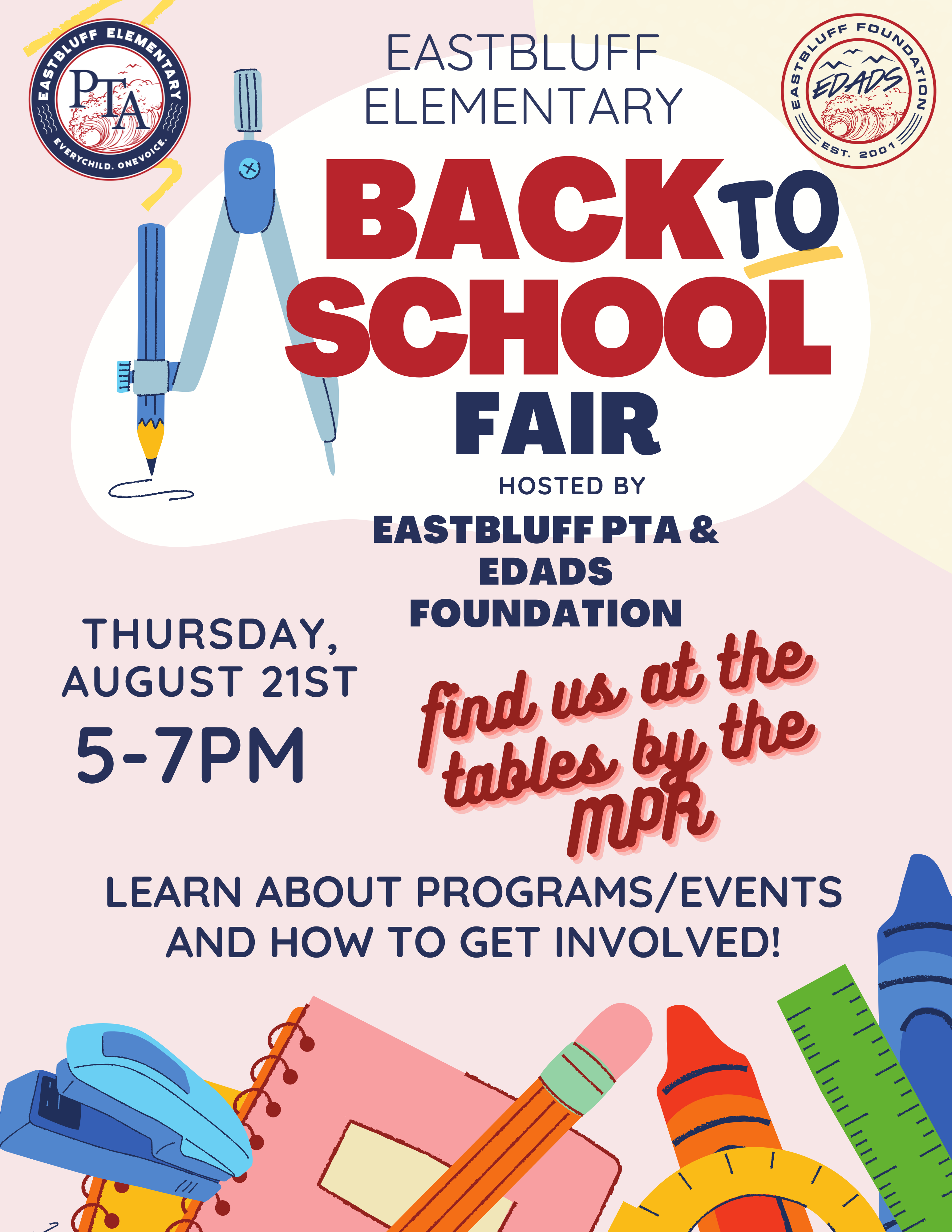 Back To School Fair – EASTBLUFF ELEMENTARY PTA